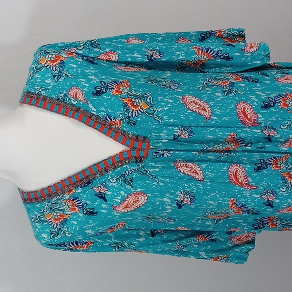 Kate Landry | Dresses | Kate Landry Casuals Paisley Maxi Dress M Medium ...